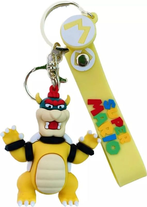 Llavero Goma 3D Super Mario Bros Mario - Bowser – Nidavellir Argentina