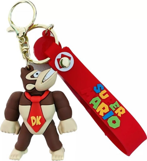 Llavero Goma 3D Super Mario Bros Mario - Donkey Kong – Nidavellir Argentina