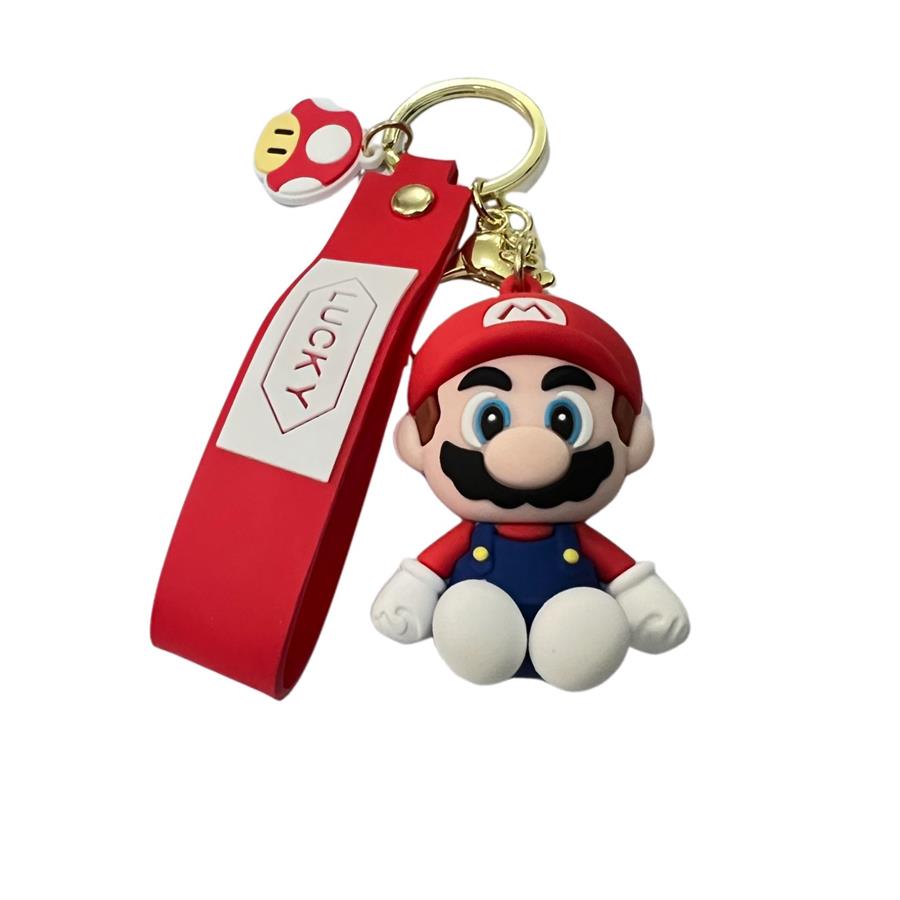 Llavero Goma 3D Super Mario Bros Mario – Nidavellir Argentina