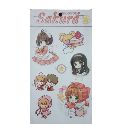 Stickers - Card Captor Sakura Modelo 2 - Nidavellir Argentina