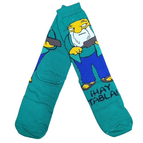 Medias 3/4 Simpsons - Jasper Hay Tabla! - Nidavellir Argentina